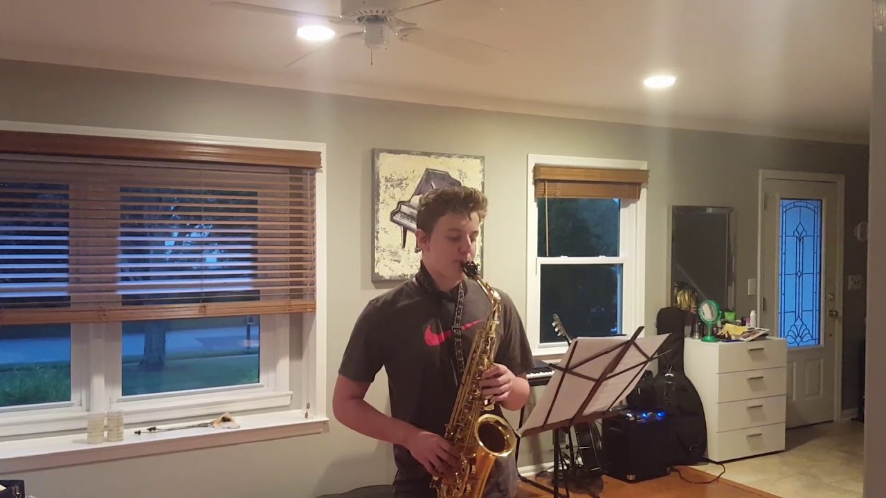 Eugene Bozza Aria for alto Saxophone and Piano, performed by Mark ...