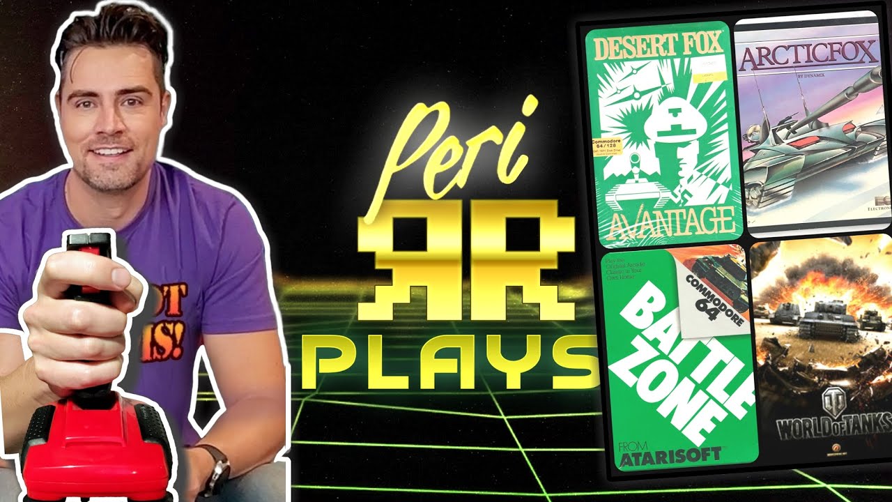 Live: Commodore 64 Tank Games vs World of Tanks | Old 🆚 New - YouTube