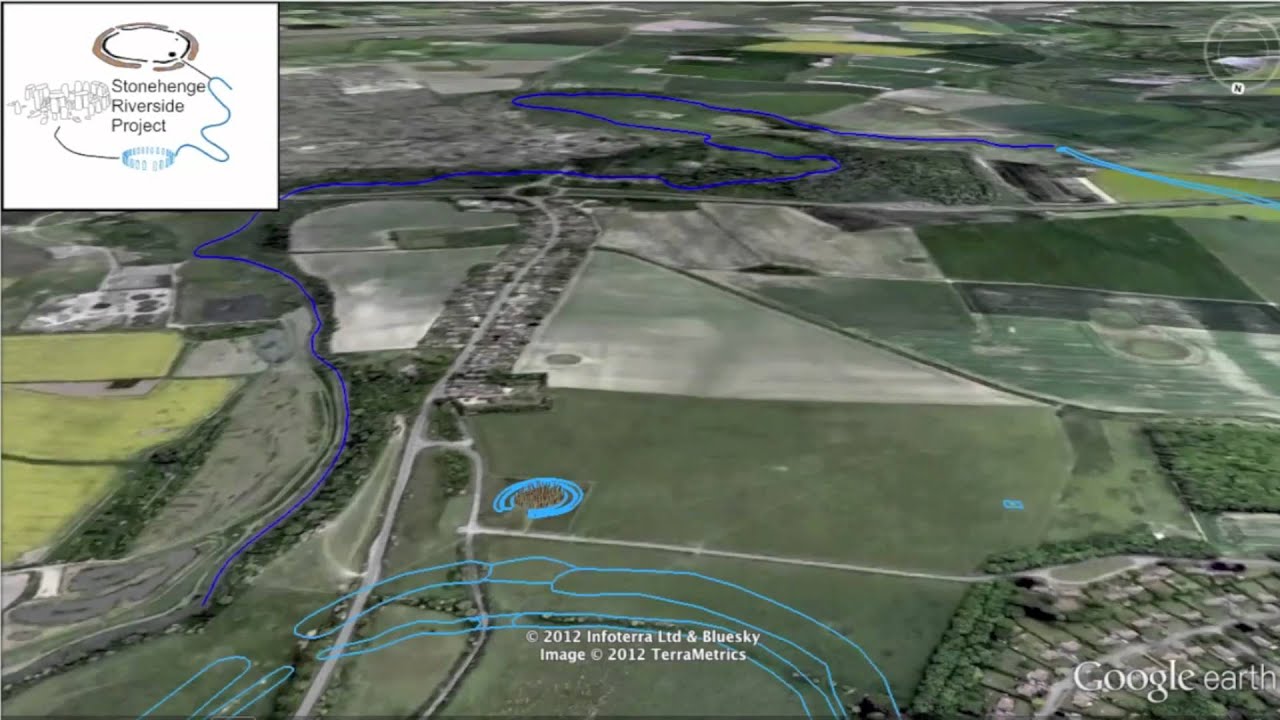 Seeing-beneath-Stonehenge Landscape Tour - YouTube