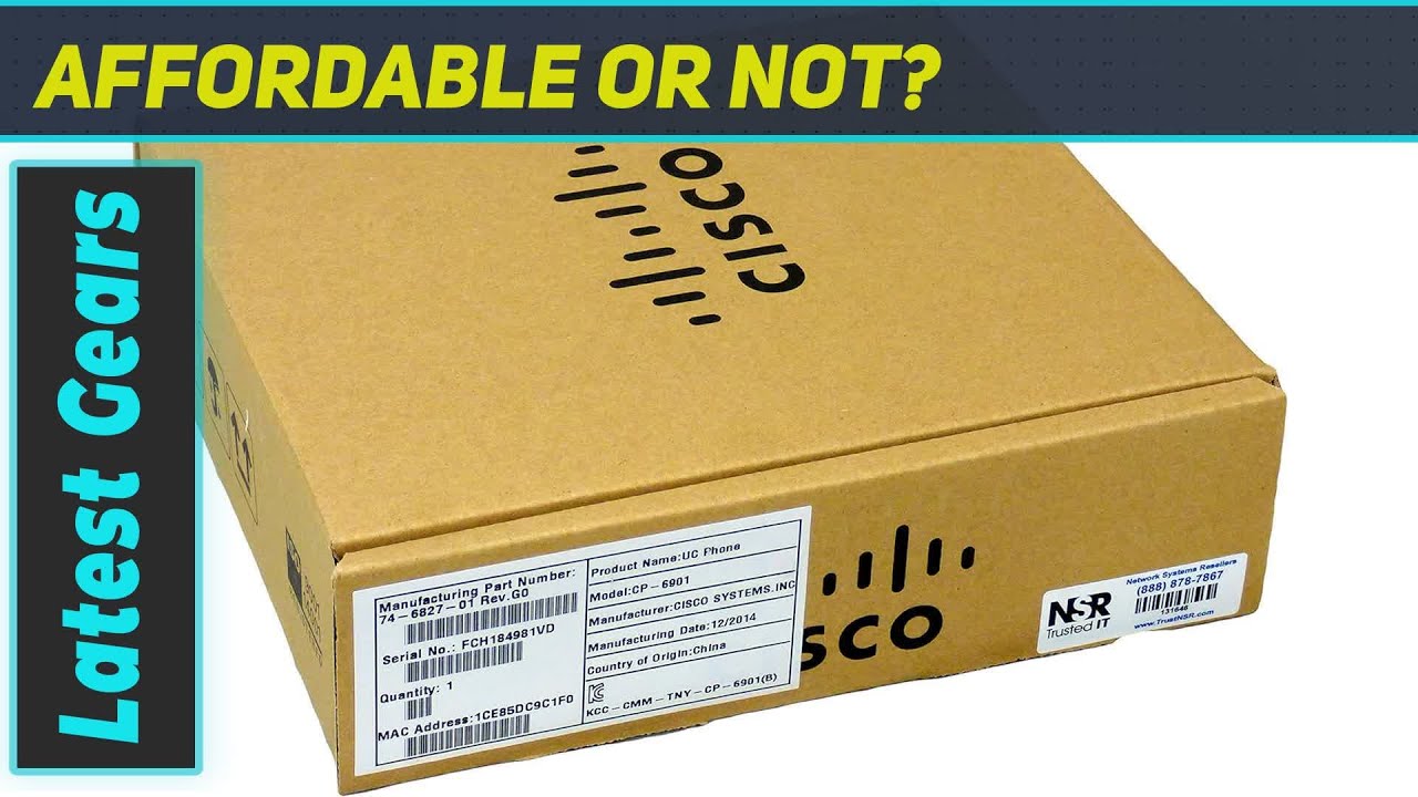 Cisco CP-6901-C-K9 Unified IP Phone: The Best Affordable Desk and Wall ...