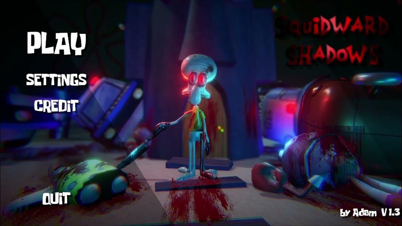 SQUIDWARD'S SHADOW | Wyatt Plays Squidward Shadows - YouTube