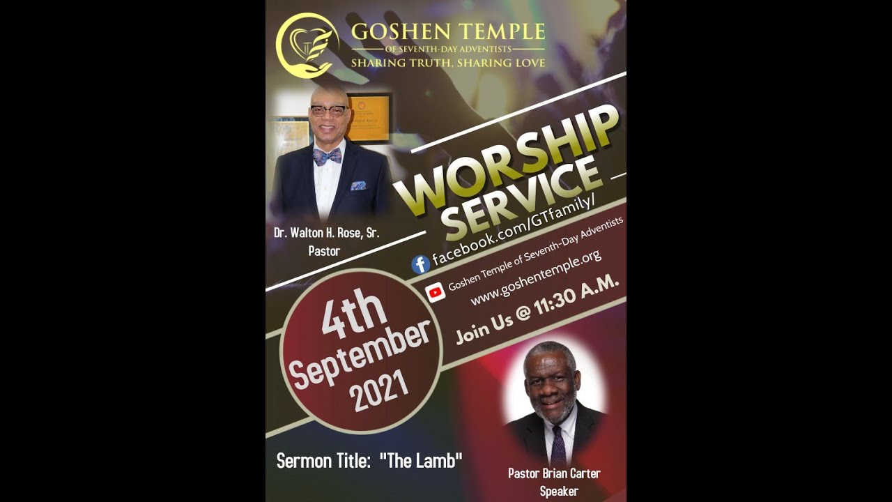 "The Lamb" - Pastor Brian Carter - September 4, 2021 - YouTube