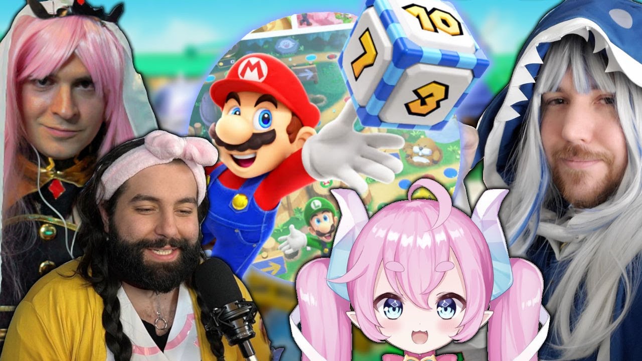 HOLOLIVE PLAYS MARIO PARTY... but something is off - YouTube