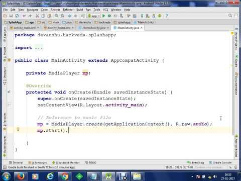 Using Mediaplayer and Post Delayed in Android Part 2 - YouTube