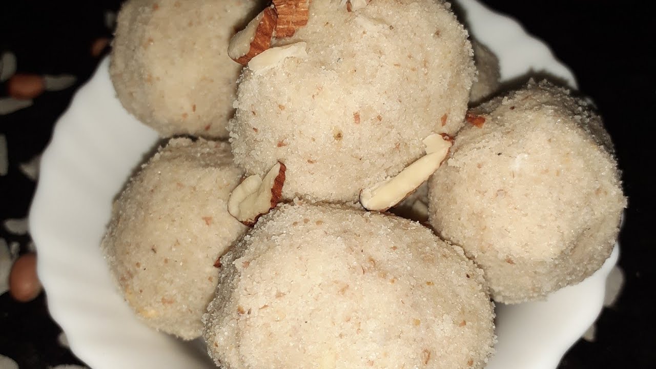 How to make simply Poha peanut laddo - YouTube