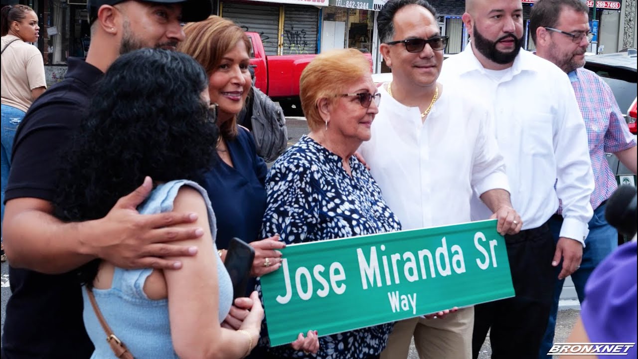 Jose Miranda Sr. Street Re-Naming Ceremony - YouTube