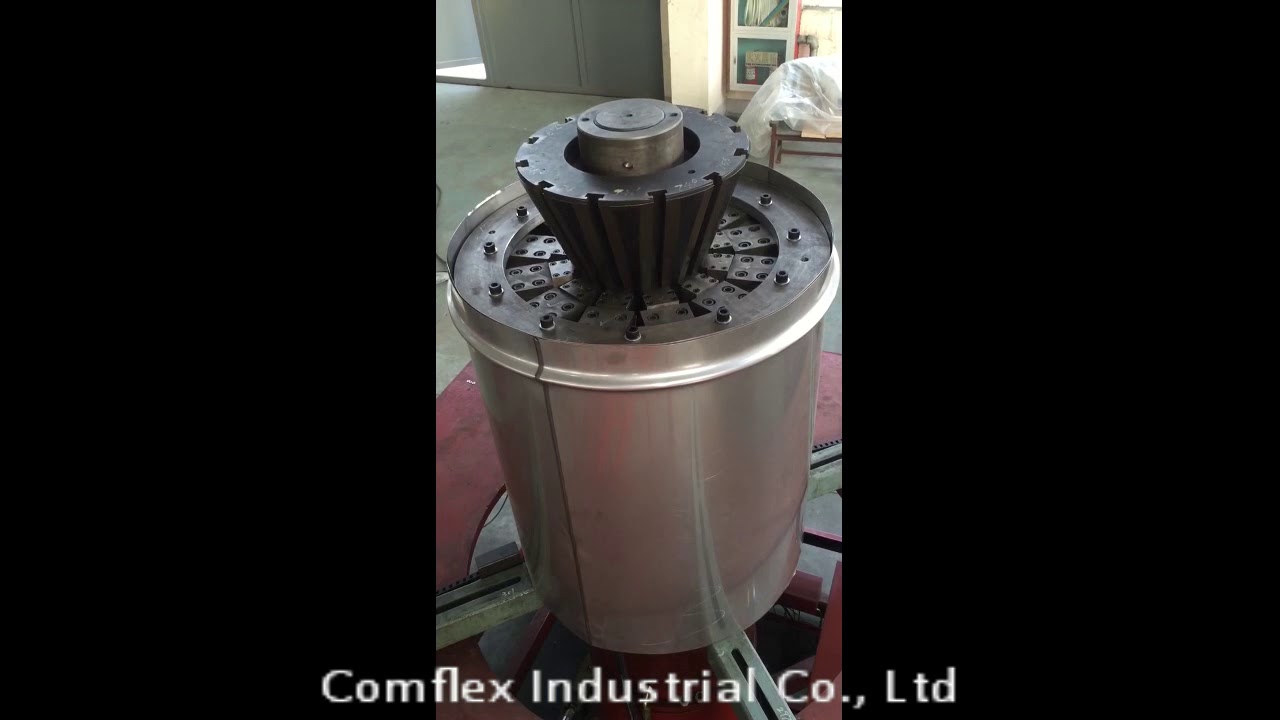 Mechanical Mandrel Expanding machine - YouTube