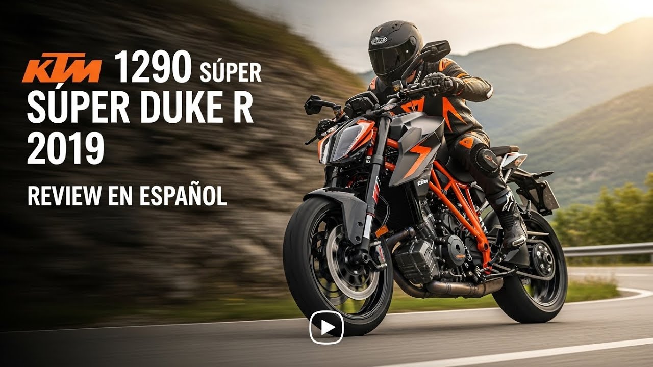 ktm 1290 SÚPER DUKE R 2019 REVIEW EN ESPAÑOL - YouTube