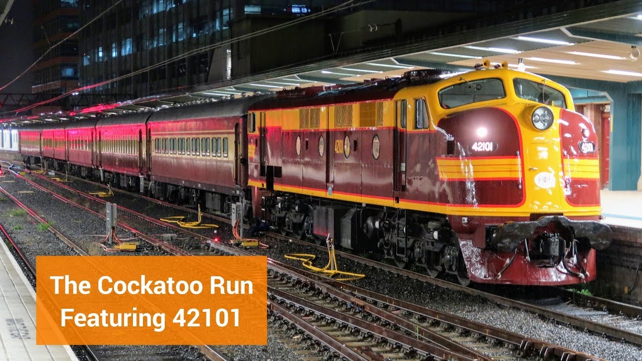 Sydney Trains Vlog 1579: The Cockatoo Run Featuring 42101 - YouTube