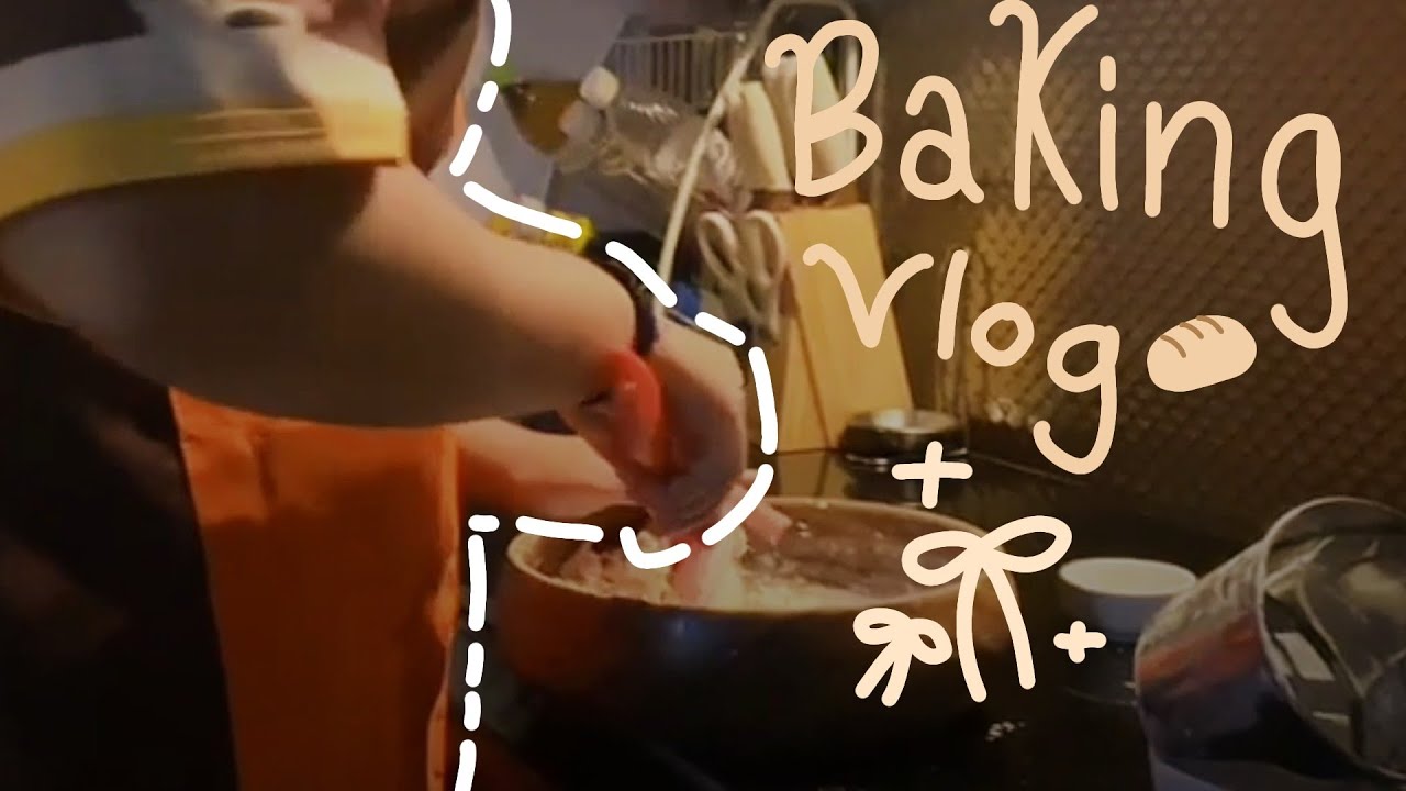 Baking vlog at home!! ♥︎♥︎ - YouTube