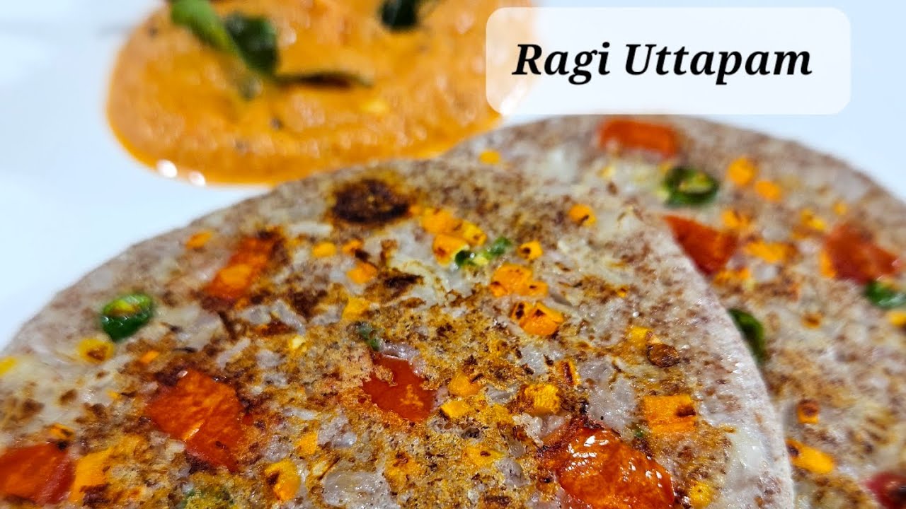 Ragi Uttapam | Healthy and Nutritious Recipe | रागी उत्तपम - YouTube