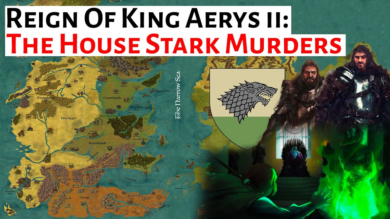 Murder Of Rickard & Brandon Stark | House Of The Dragon History & Lore ...