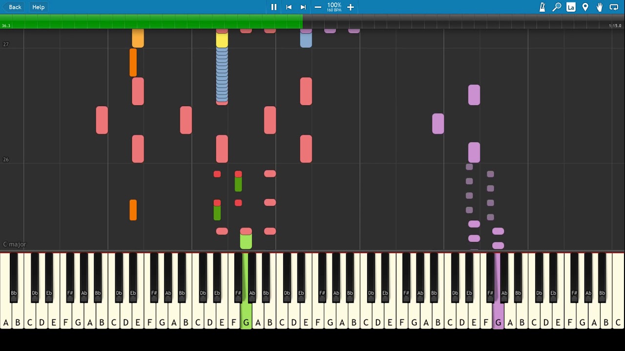 Twelve Tales: Conker 64--Boss Fight Ver 1 Synthesia [a.k.a. Evil Acorn ...