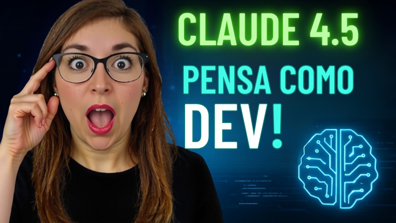 Claude 4.5 Destrói Benchmarks e Humilha o Codex da OpenAI - YouTube
