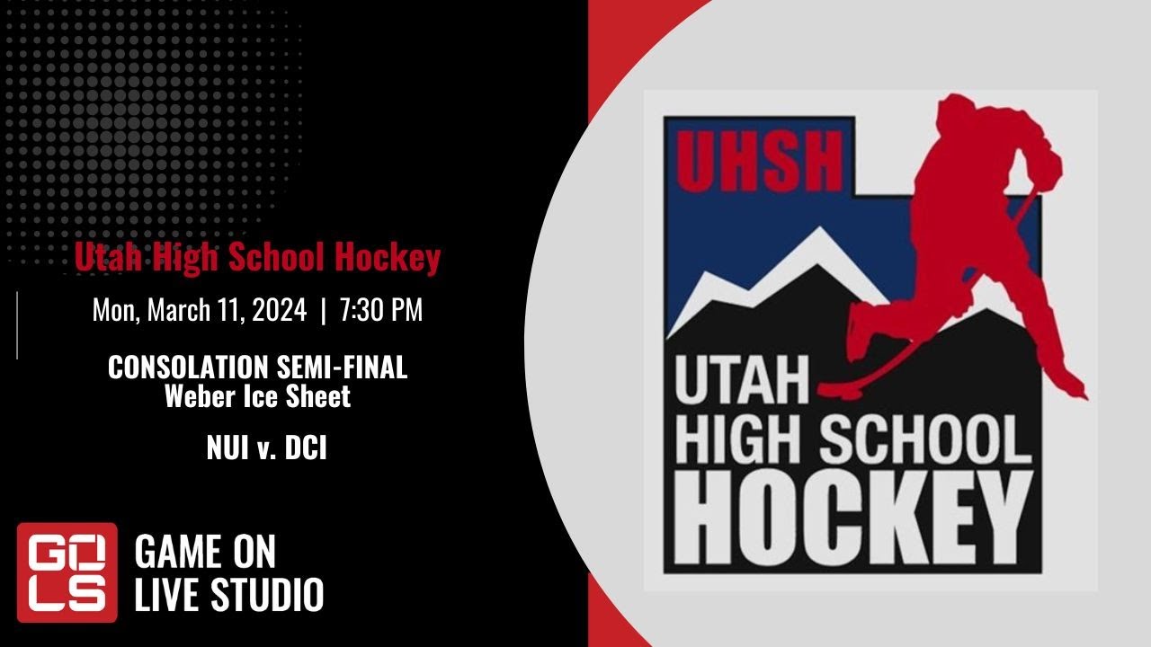 UHSH CONSOLATION SEMI FINAL | NUI v. DCI | MARCH 11, 2024 | WEBER ICE ...