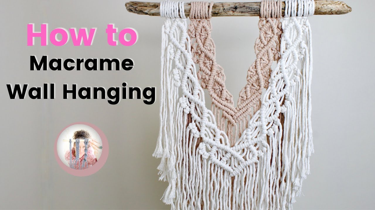 DIY Layered Macrame Wall Hanging - YouTube