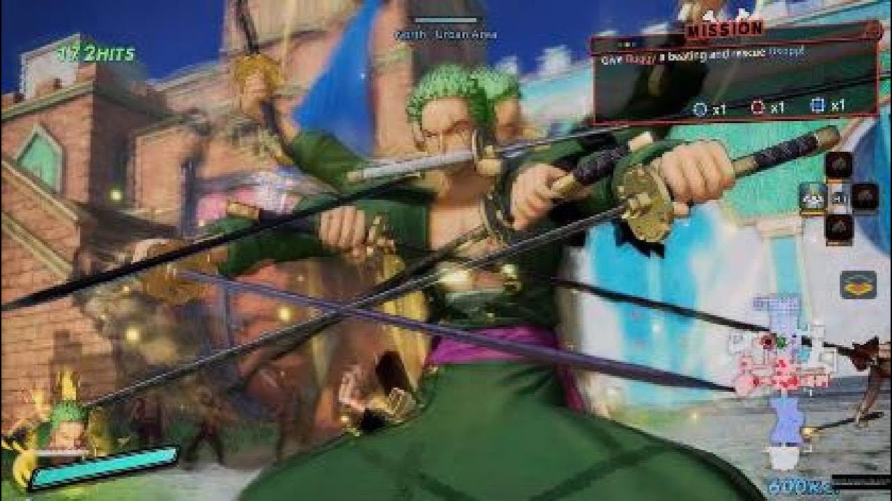 One piece: Pirate warriors 4 Roronoa Zoro Gamplay 4K Ps5 Games Level ...