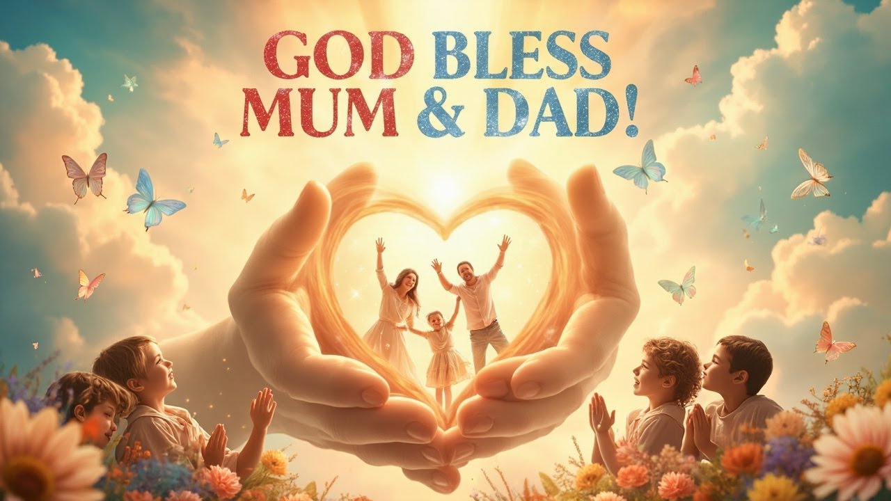 GOD BLESS MUM AND DAD- kids Praying for their Parent - YouTube