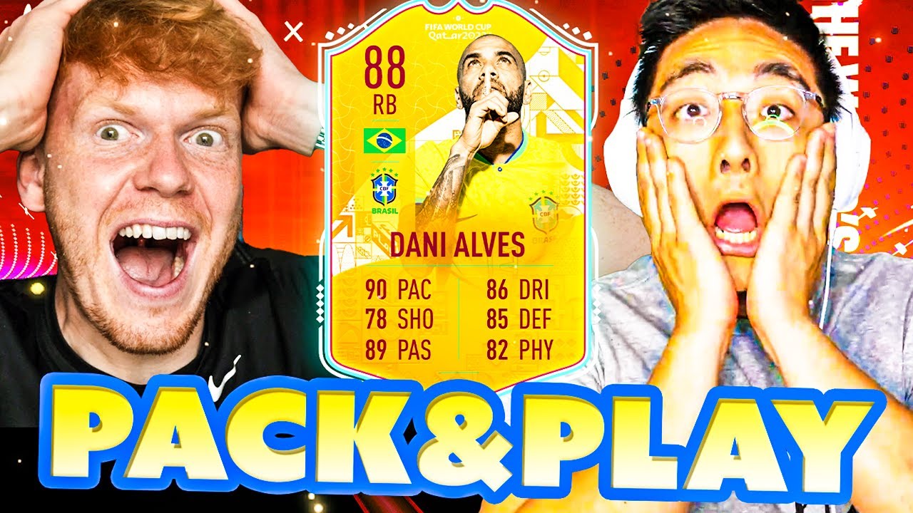 Unbelievable New Dani Alves card!! 🔥Pack & Play vs @ItsItsJames - FIFA ...
