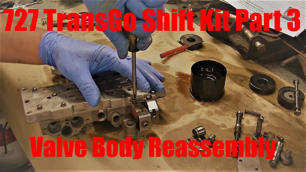 727 Chrysler Transmission - TransGo Shift Kit Install PART 3 - YouTube