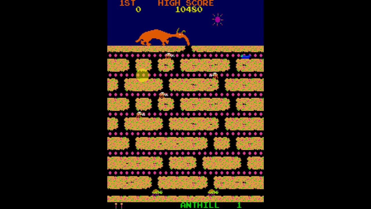 Anteater - MAME (Action-Arcade) - Tago Electronics - YouTube