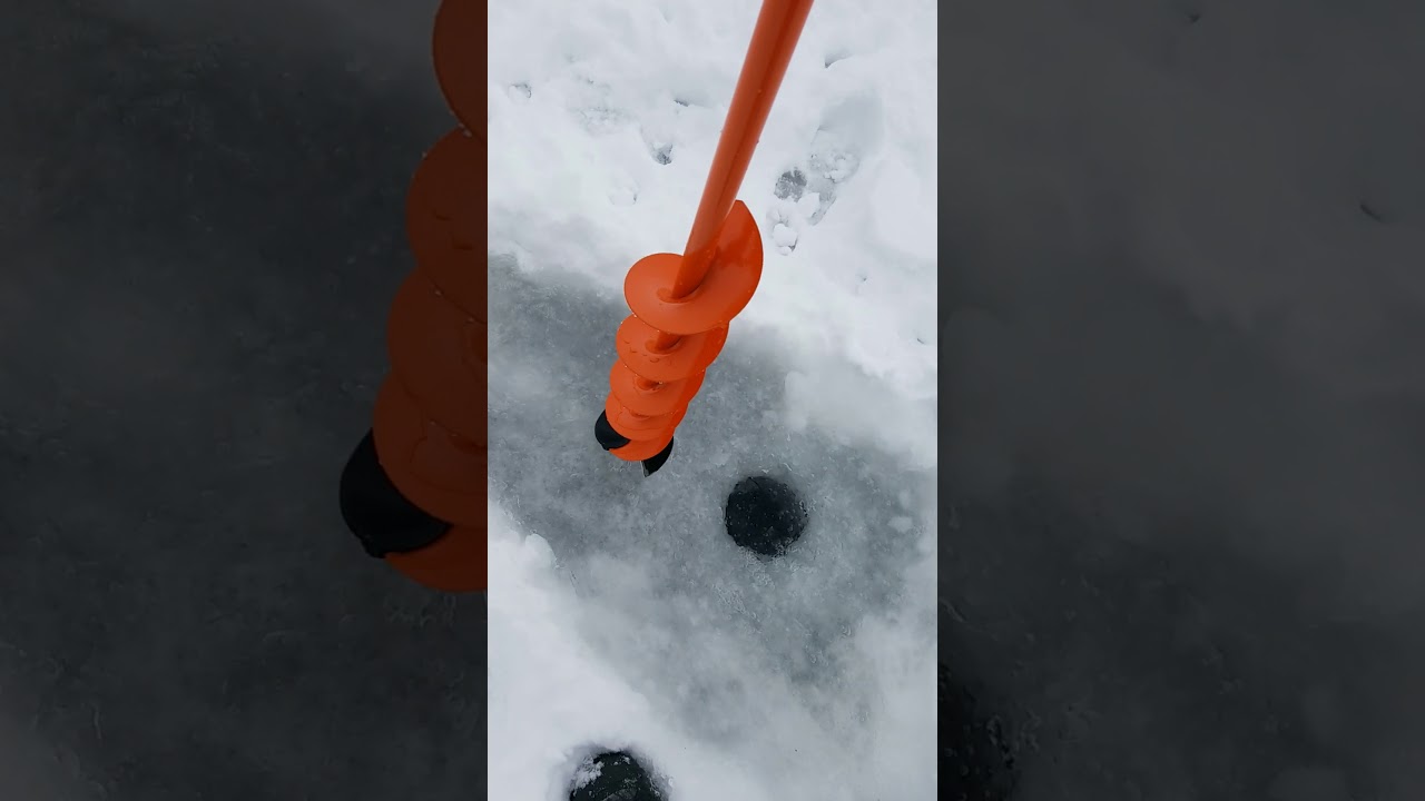 Nils ice auger - YouTube