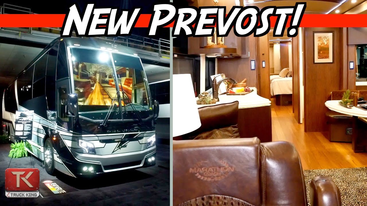 Meet the KING of Luxury RVs - New Prevost Coach In-Depth Review + See ...