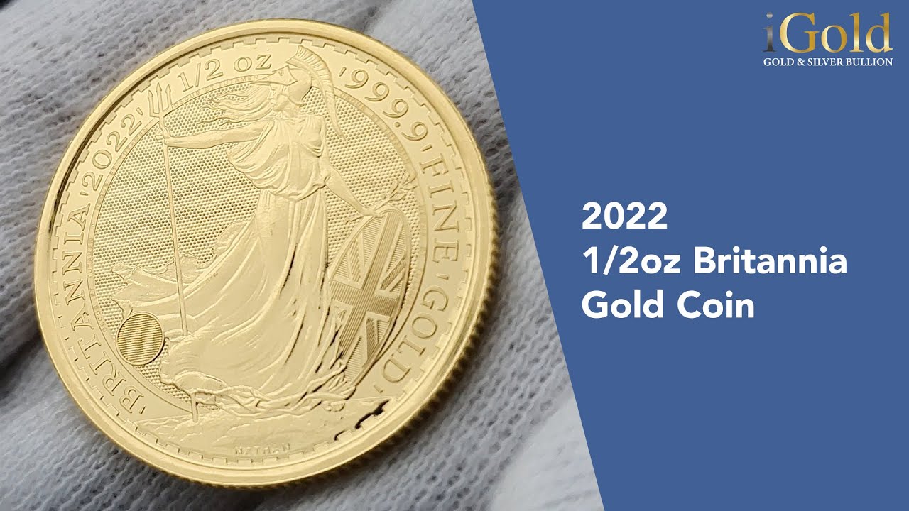2022 1/2oz Britannia Gold Coin - YouTube