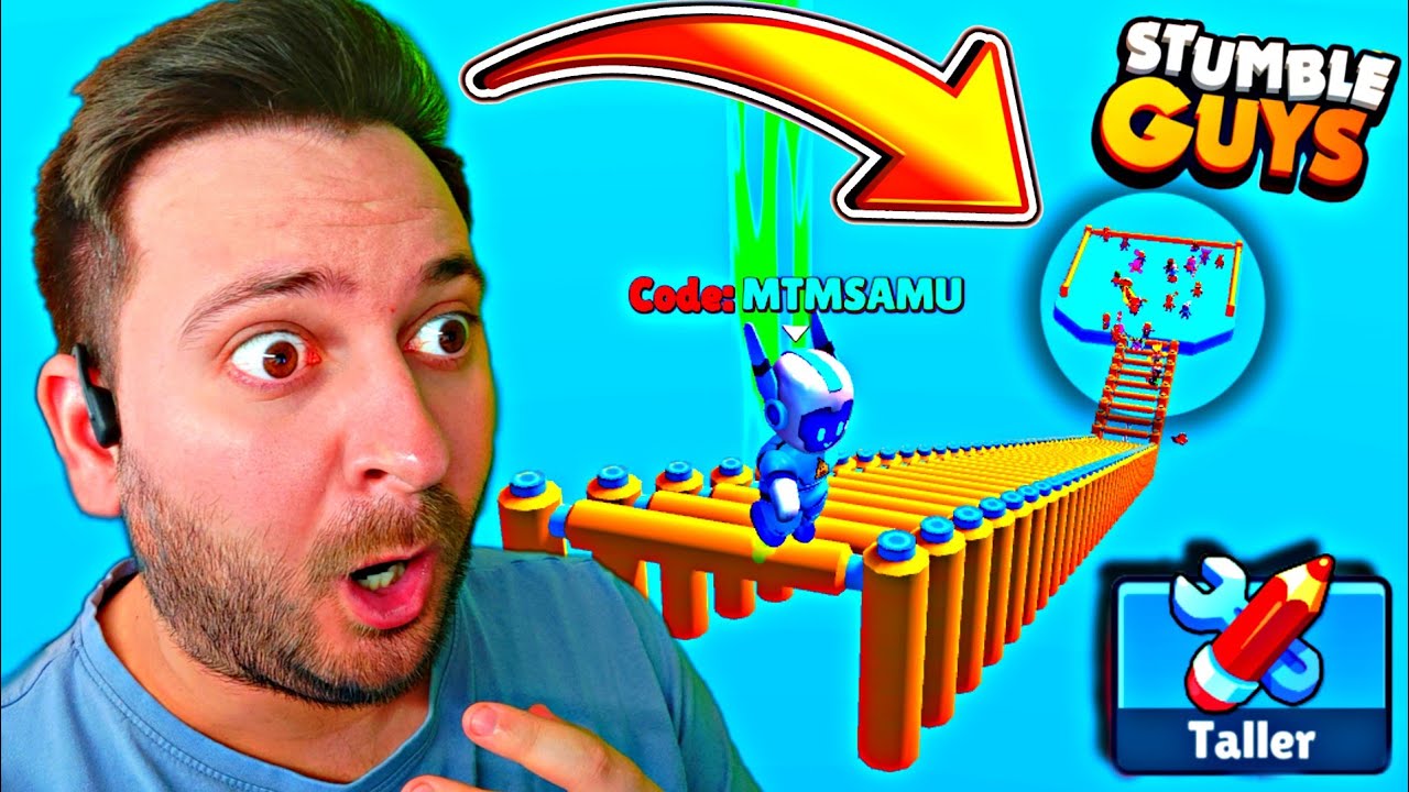 🪜 LA ESCALERA en STUMBLE GUYS 🪜 NUEVO MAPA creado por MTM SAMU - YouTube
