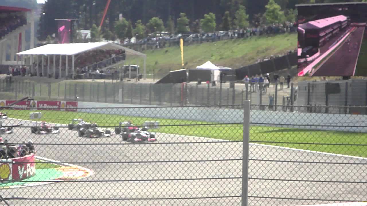 F1 Spa crash - YouTube