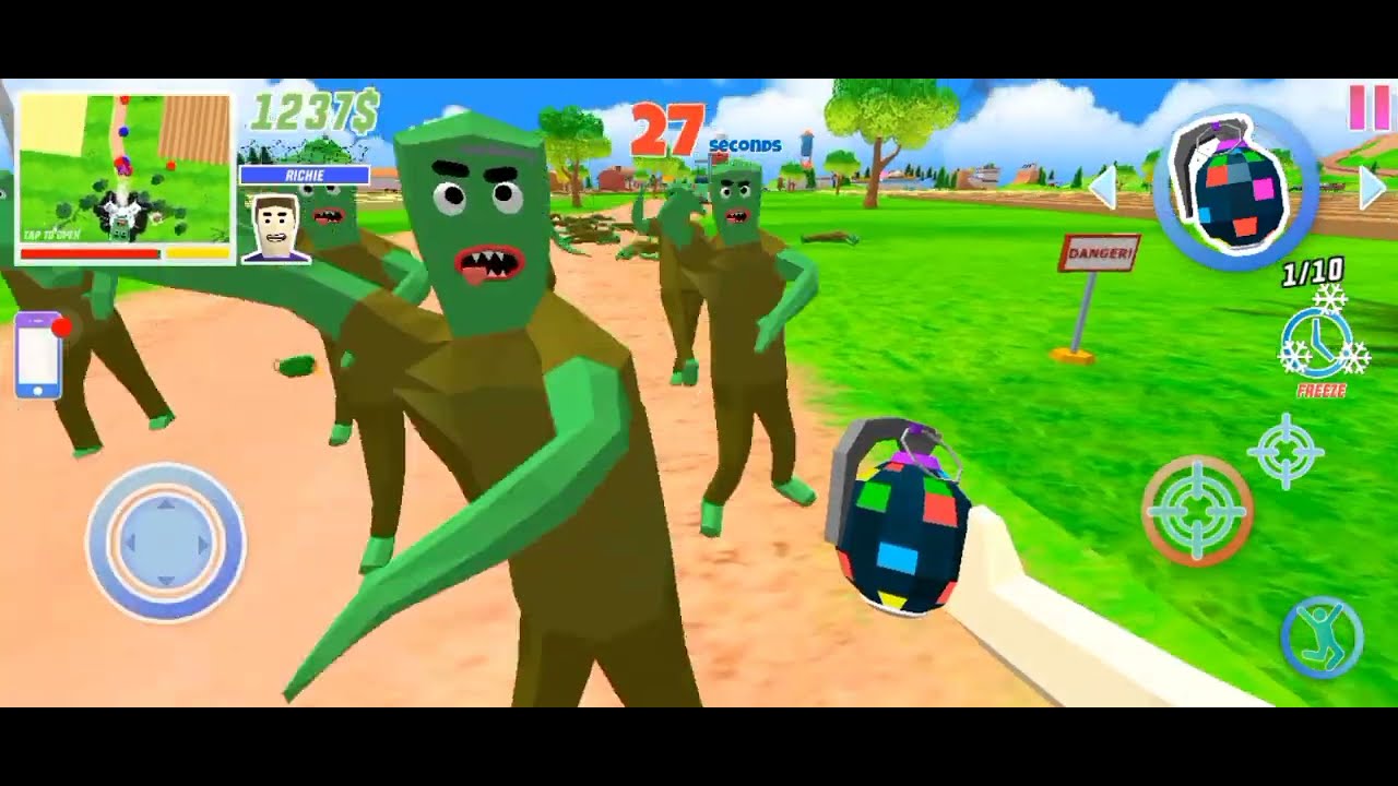 DUDE VS ZOMBIE ‼️ - YouTube