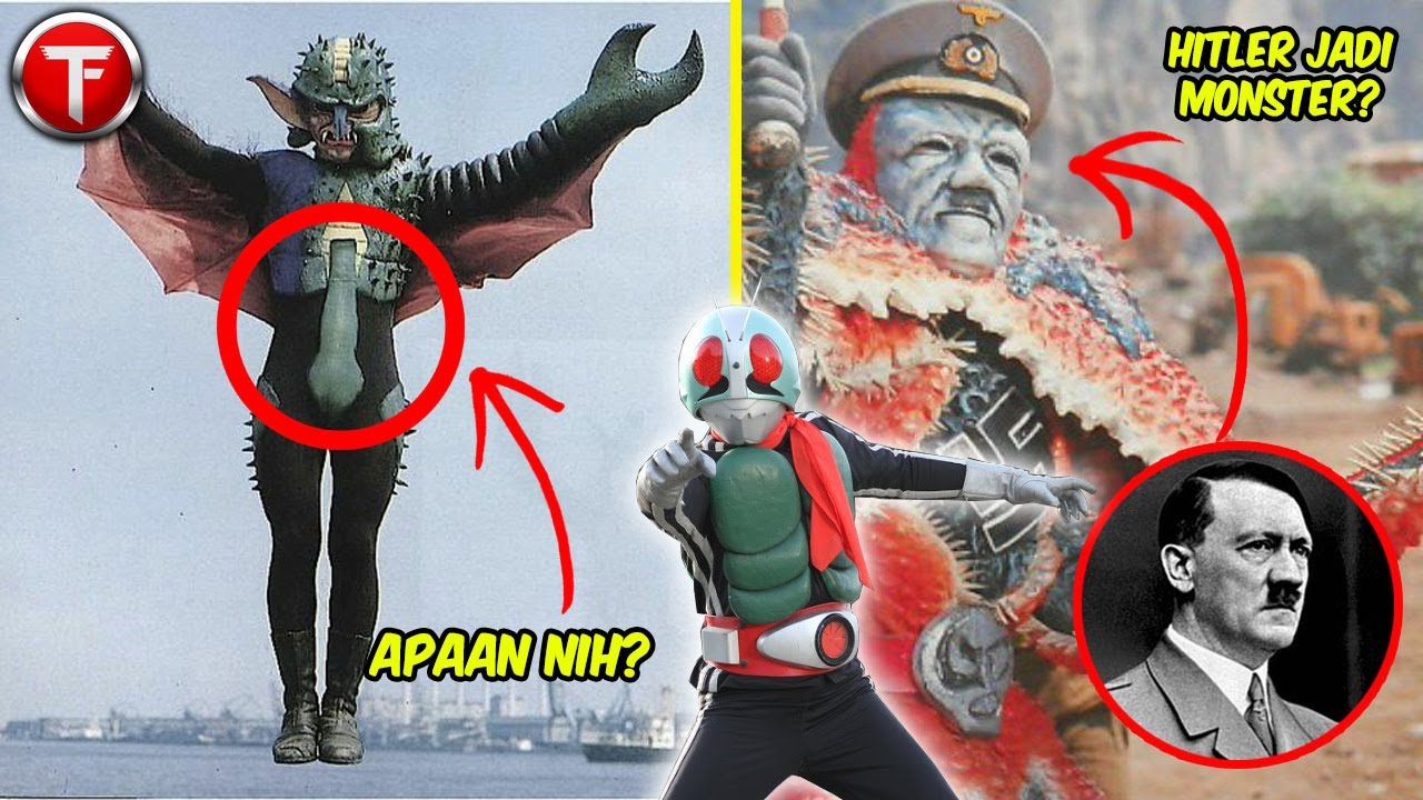10 Monster Kamen Rider yang Paling Konyol - YouTube