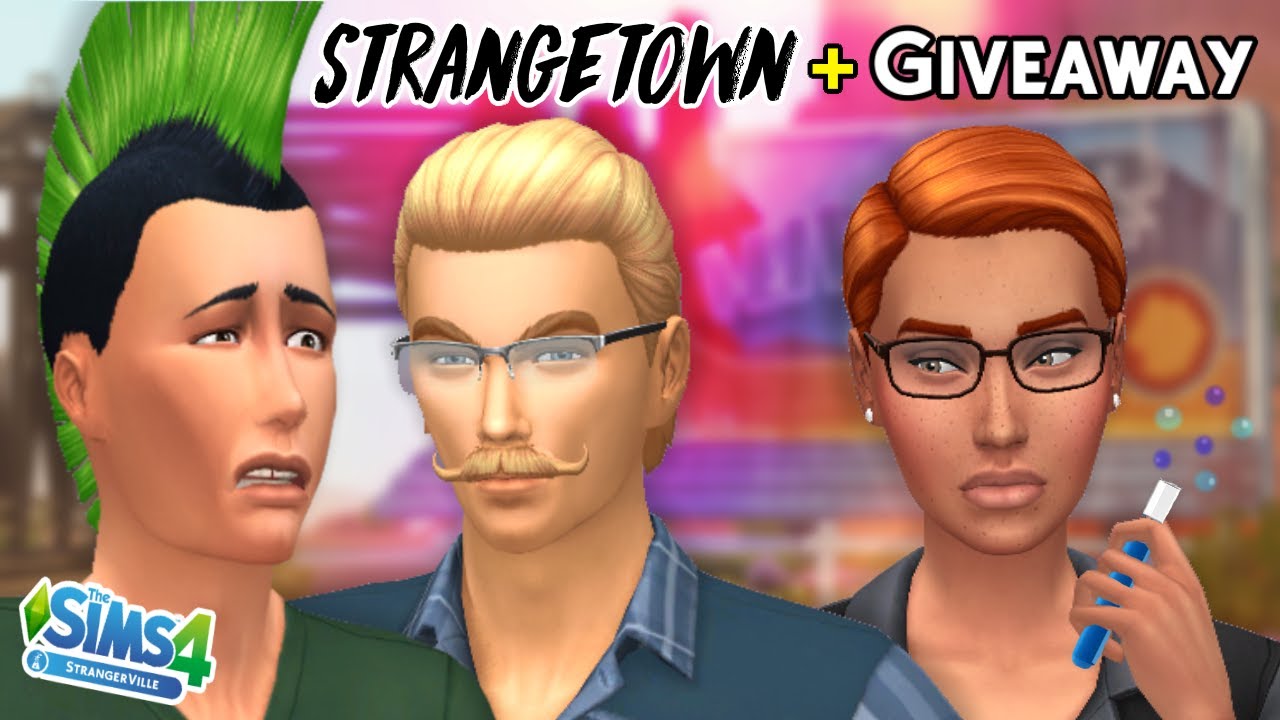 THE SIMS 4 - [REBUILDING STRANGETOWN] THE BEAKERS CAS + STRANGERVILLE ...