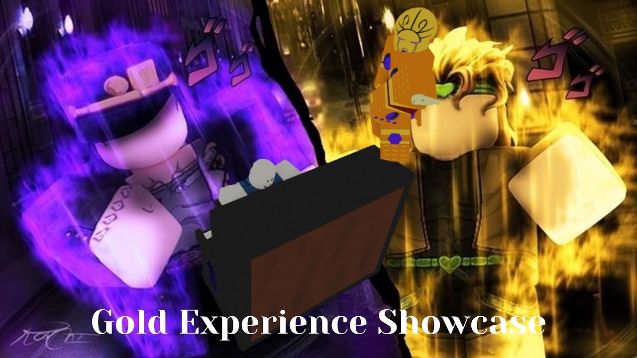 Gold Experience Showcase | Roblox A Universal Time - YouTube