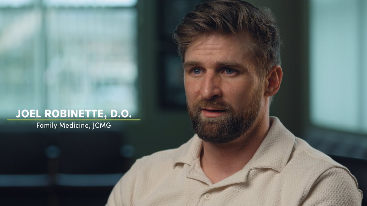 Meet Dr. Joel Robinette - JCMG Family Medicine - YouTube