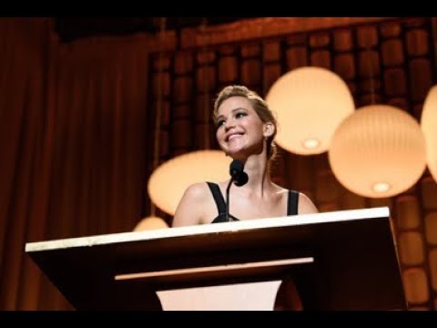 Jennifer Lawrence honors Donald Sutherland at the 2017 Governors Awards
