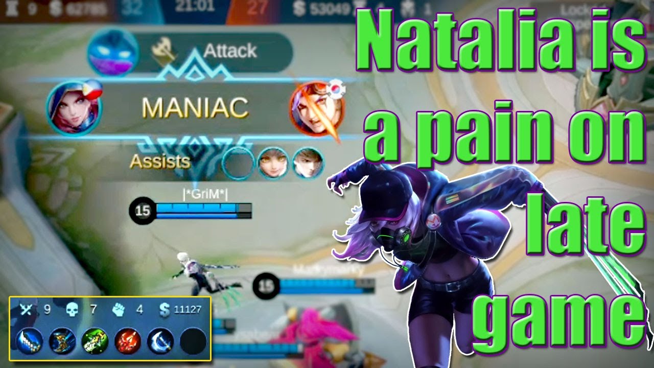 SUBSCRIBE | NATALIA IS A PAIN ON LATE GAME | NATALIA MANIAC GAMEPLAY ...