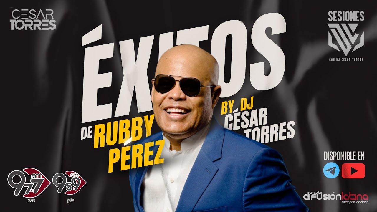 HOMENAJE A RUBBY PÉREZ 🔥🎧- EXITOS DEL MERENGUE MIX BY DJ CESAR TORRES ...