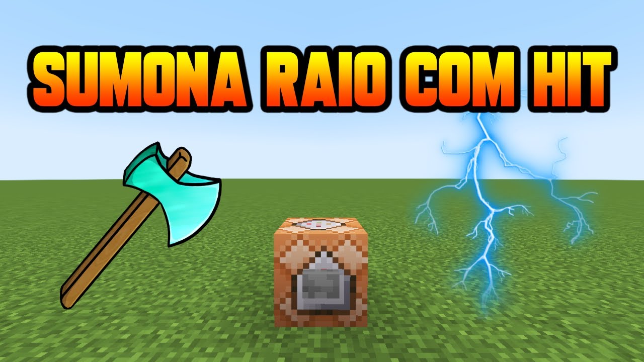 COMO CRIAR UM MACHADO QUE SUMONA RAIOS AO DAR HIT NO MINECRAFT JAVA ...