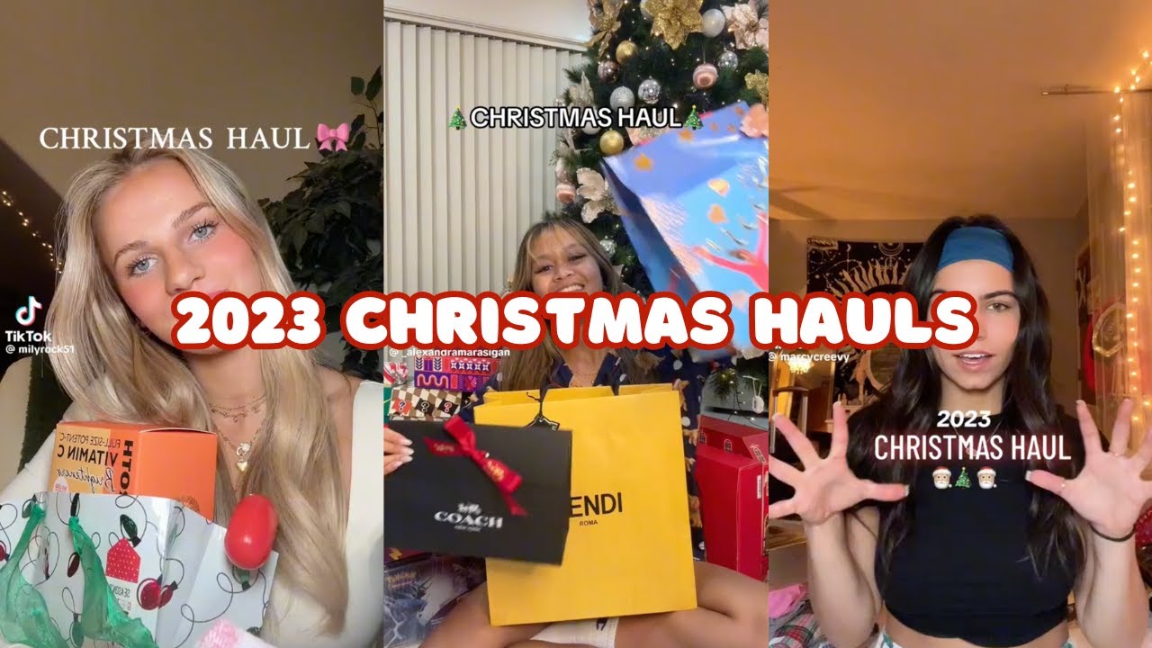 2023 Christmas Haul Compilation | Pt. 3 🎄🎁🎅 - YouTube
