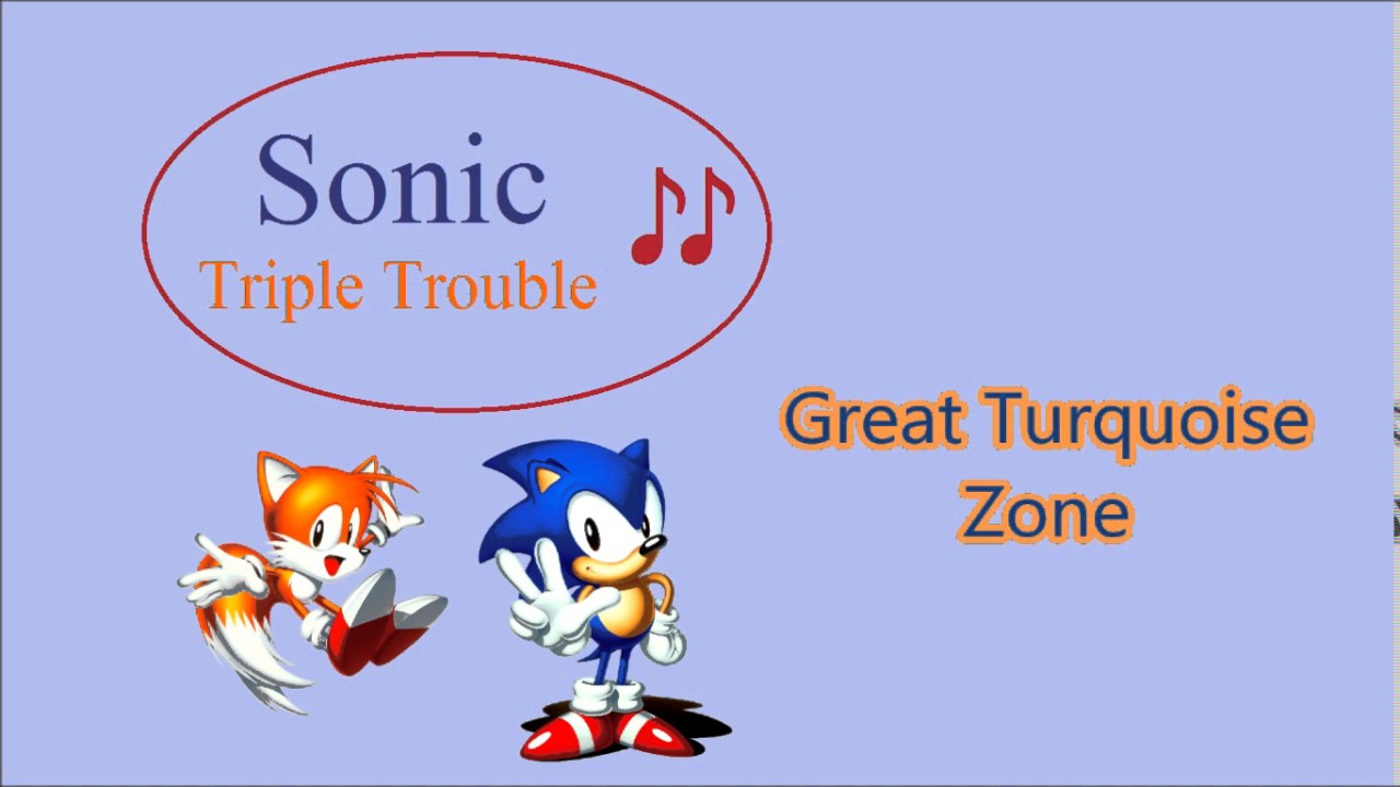 Sonic Triple Trouble ☆ Videospielmusik ☆ Great Turquoise Zone - YouTube