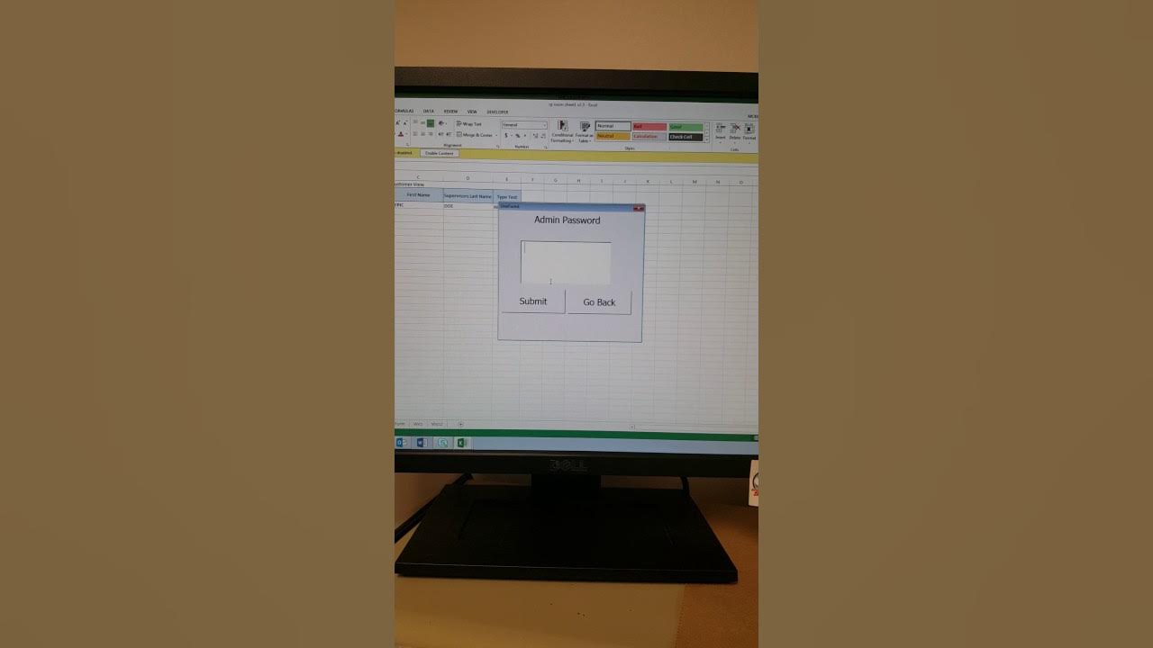 Vba Sign in sheet - YouTube