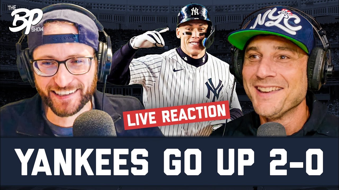 Instant Reaction: Yankees Win ALCS Game 2 | The Bronx Pinstripes Show ...