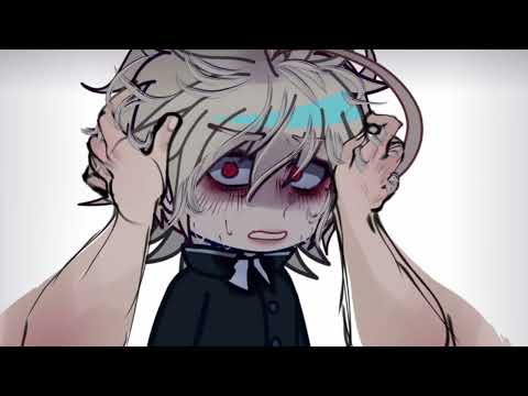 Scary face // gore warning // immortal izuku au // gacha