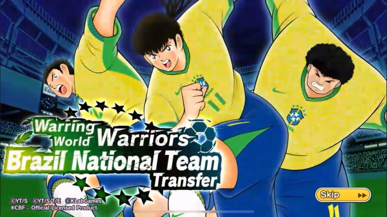 Captain tsubasa dream team |Warring World Warriors Brazil National Team ...