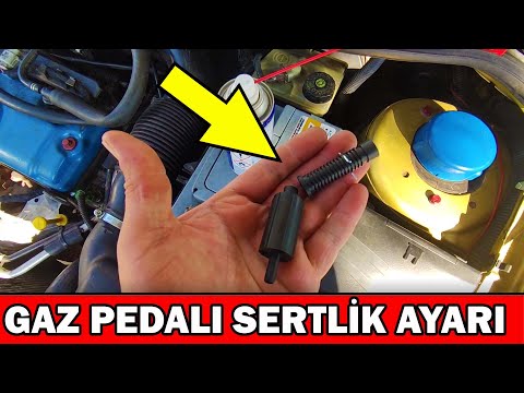 Gaz Pedalı Neden Sertleşir? Gaz Pedalı Yumuşatma ve Gaz Pedalı Sertleşmesi