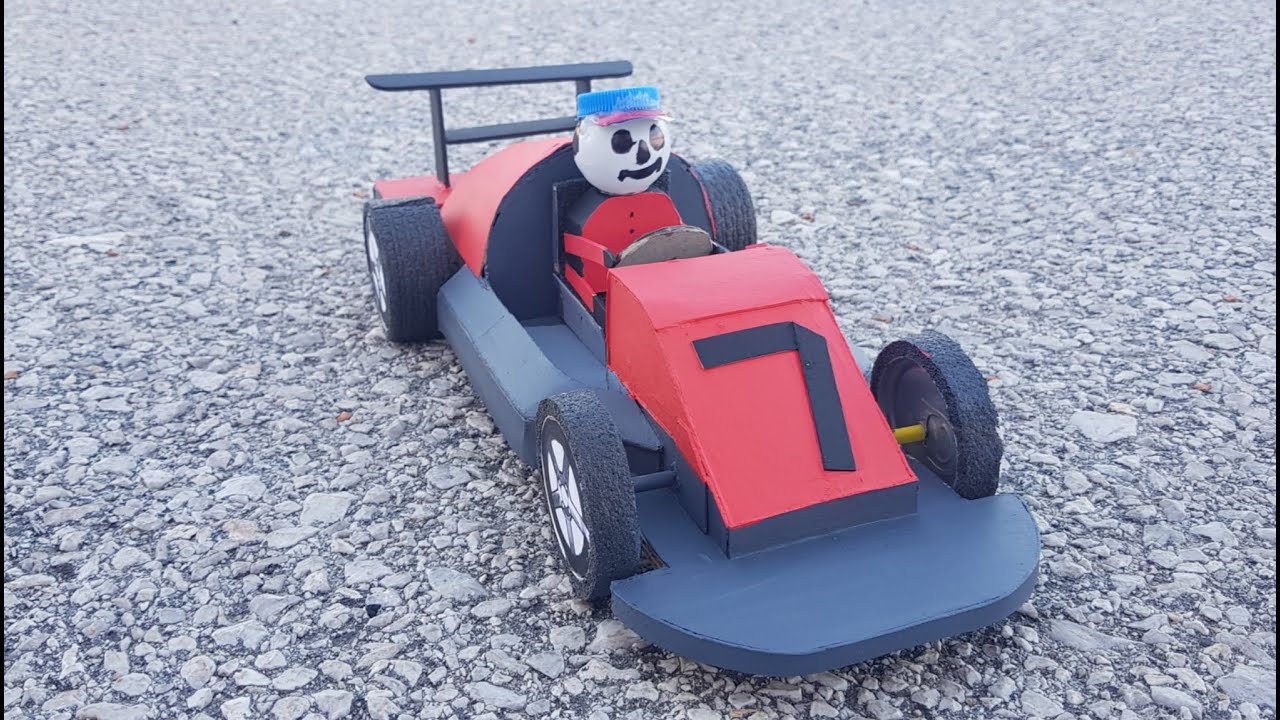 How to make cardboard Formula 1 Car -Formula 1car at home DIY-MB Craft ...