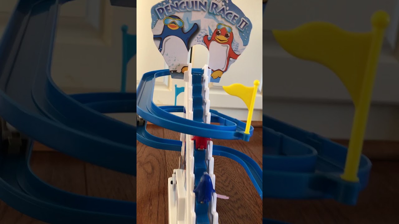 Penguin race - YouTube