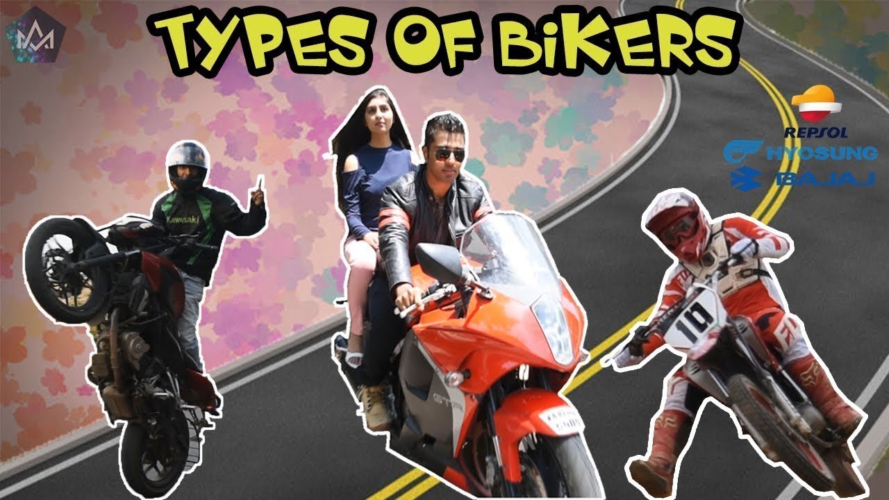 Types Of Bike Riders | Bikers | Malnad Amigos - YouTube