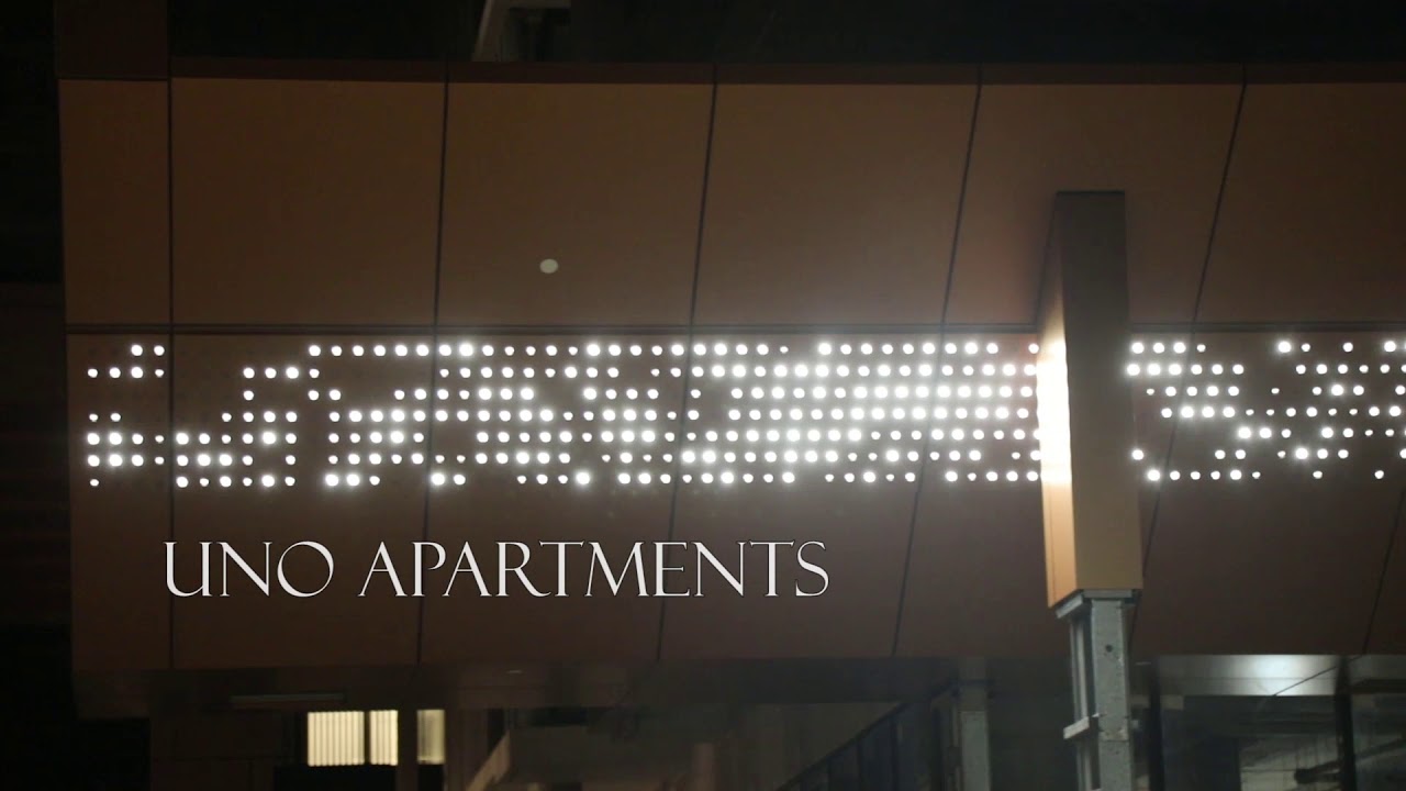 Uno Apartments powered by LED CTRL - Sydney Australia - YouTube